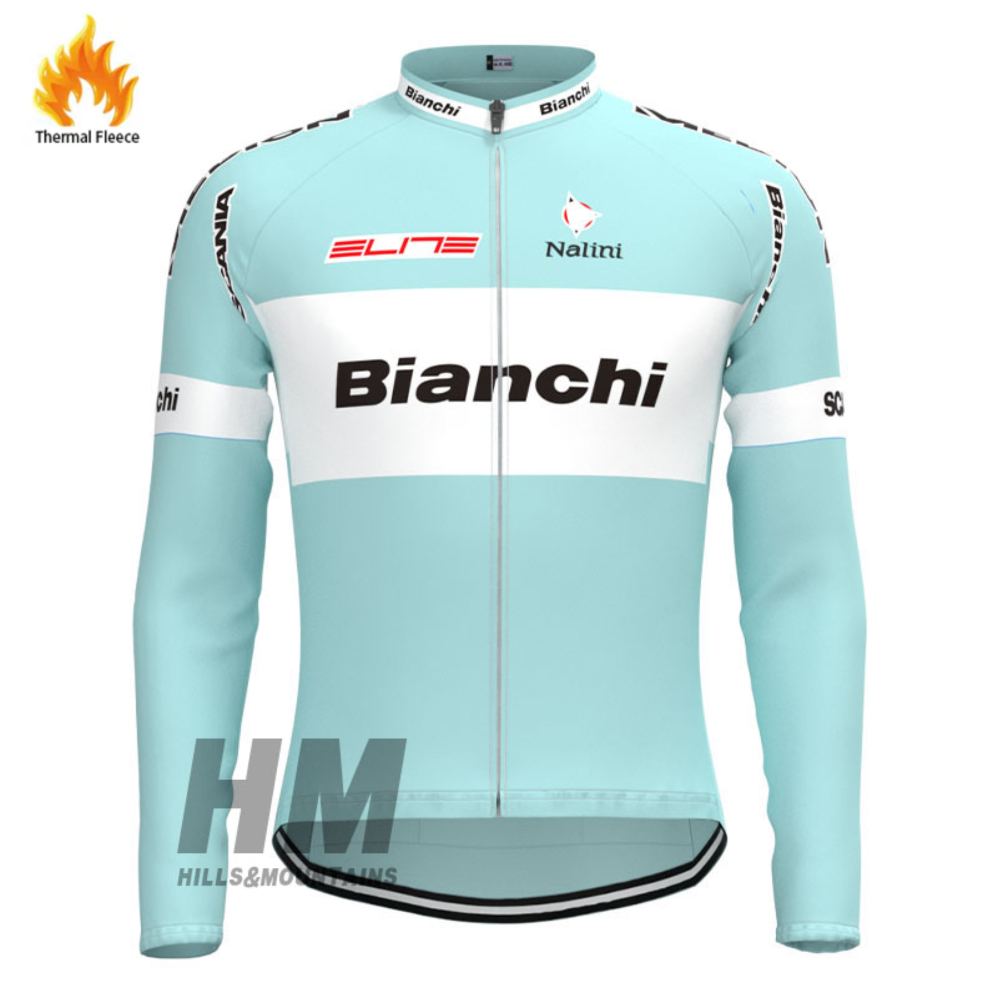 Pro Team Jacket Bianchi – hillsandmountains